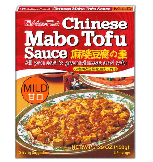 MABO TOFU SAUCE MILD "HOUSE" 150G - Uchitomishop - Japanischer Online ...
