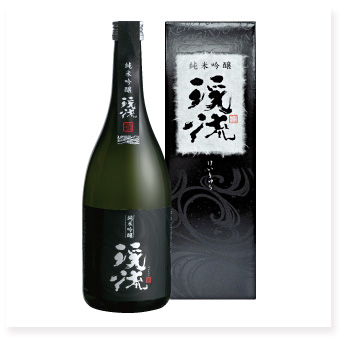 KEIRYU JUNMAIGINJO KURO LABEL 15% "ENDO" 720ML - Uchitomishop ...