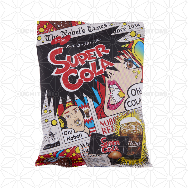 SUPER COLA CANDY "NOBEL" 84G - Uchitomishop - Japanischer Online-Shop ...